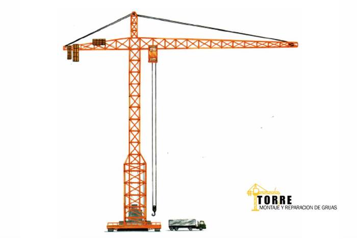 GRUA TORRE y GRUA MOVIL AUTOPROPULSADA :: CENTRO MÉDICO "LOS ALFALARES"